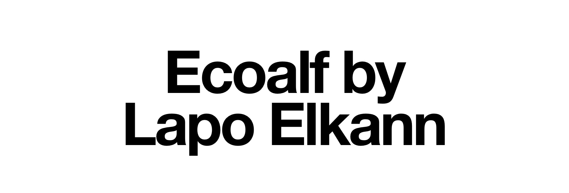 Lapo Elkann Limited Collection | Ecoalf | ECOALF