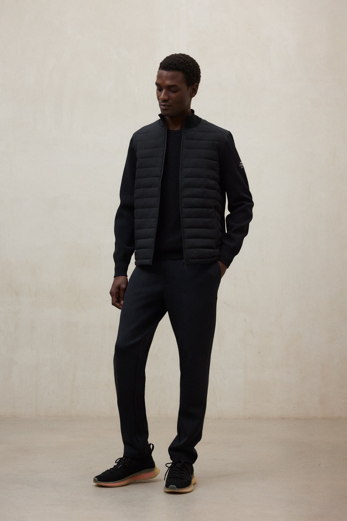 BLACK MERU JACKET FOR MEN | ECOALF