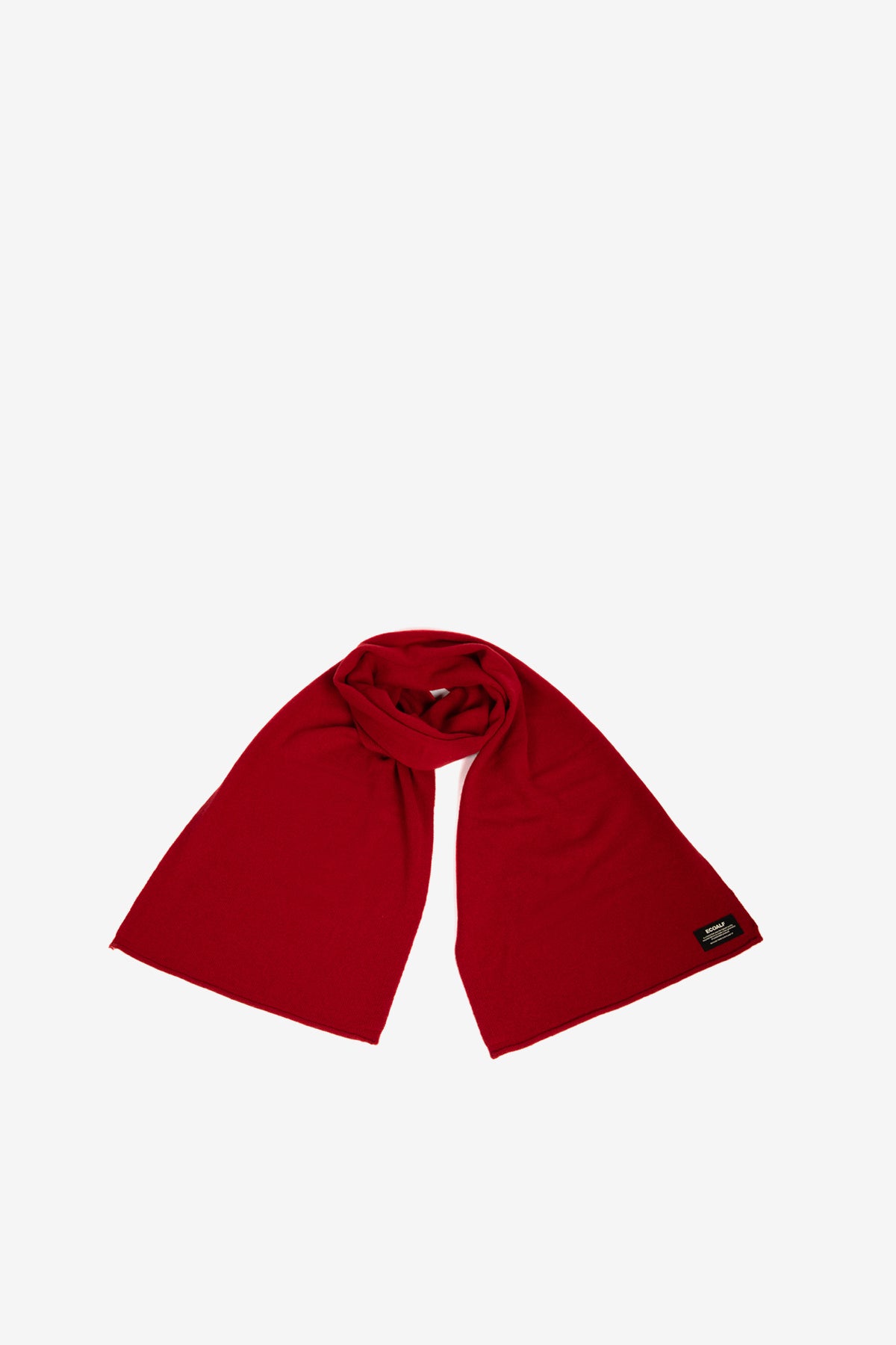 RED WOOL SCARF UNISEX | ECOALF