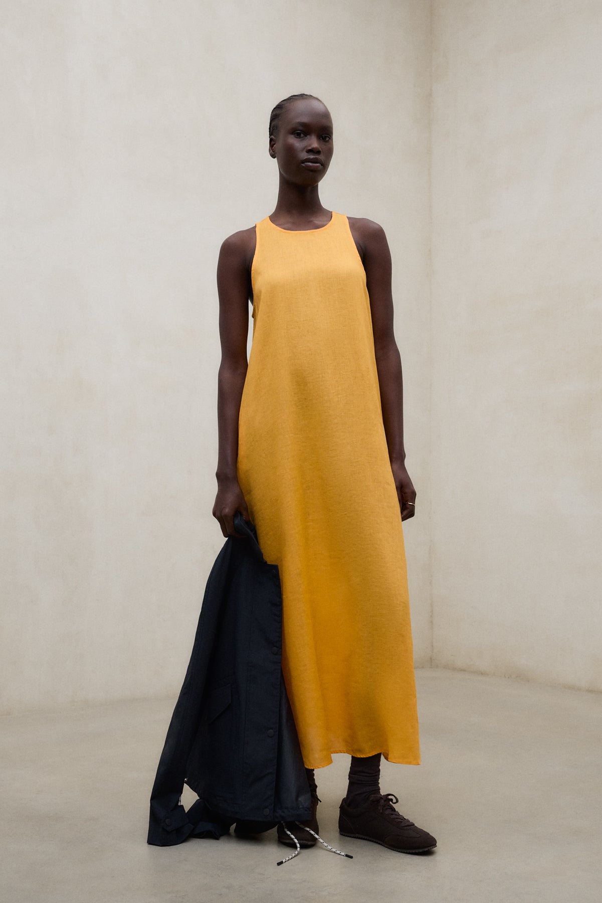 ORANGE UKARA DRESS FOR WOMEN | ECOALF