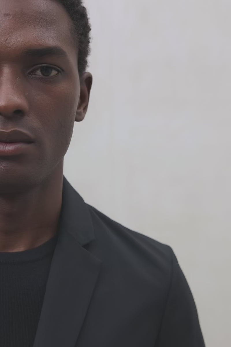 CHAQUETA FARIT NEGRA PARA HOMBRE | ECOALF